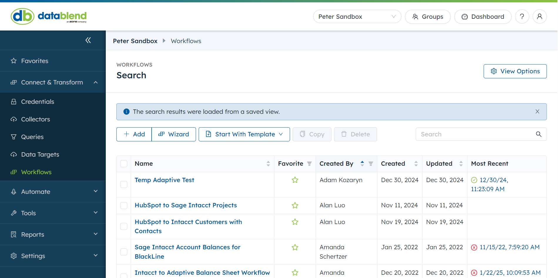 Workflow Basics